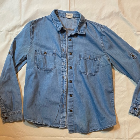 Jackets & Coats | Light Button Up Denim Jacket | Poshmark
